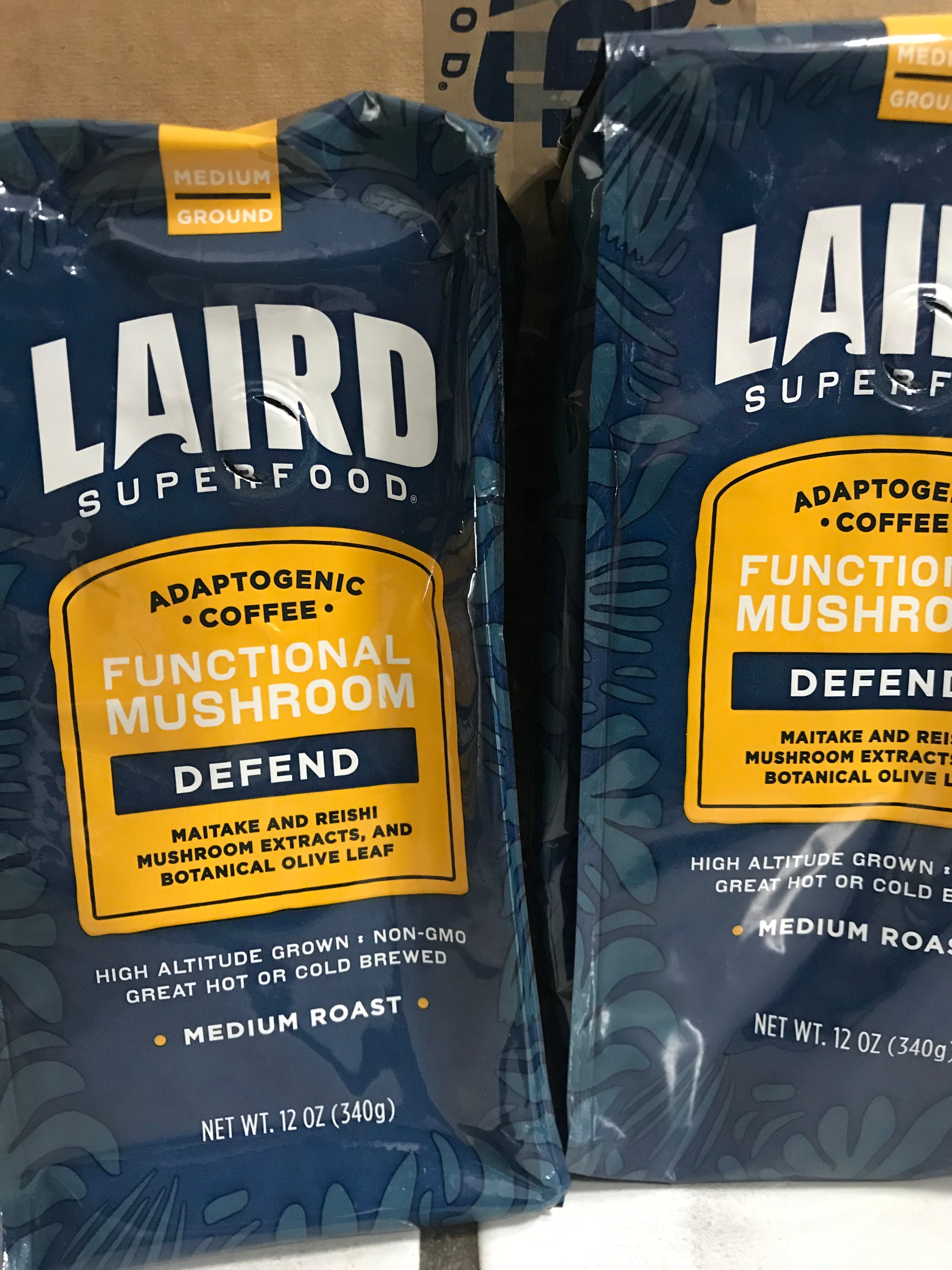 Laird Defend mushroom coffee(medium roast) – Wild Culture Mushrooms