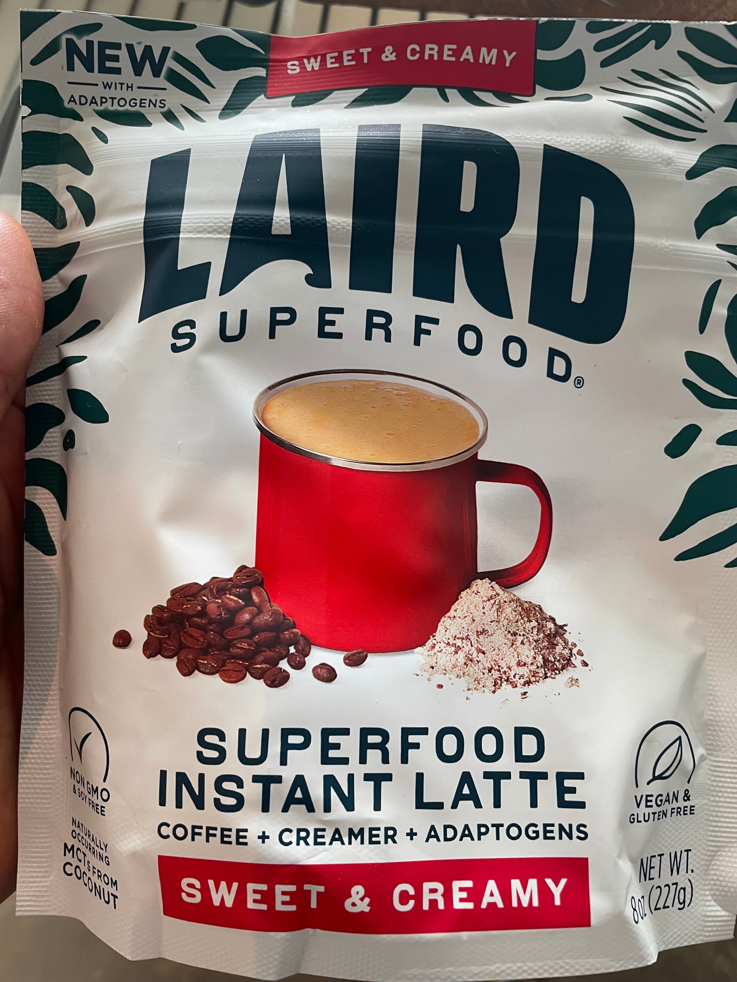 Laird Sweet & Creamy instant latte with mushrooms – Wild Culture Mushrooms